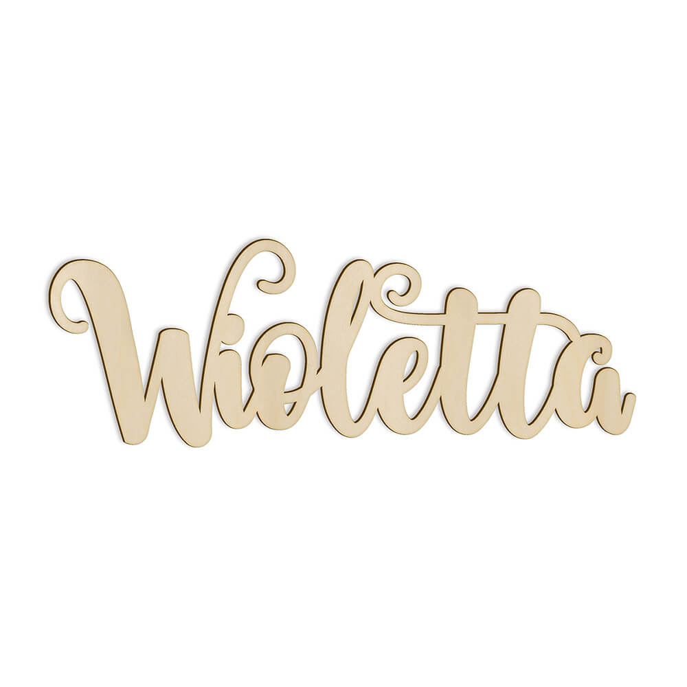 Napis z imionami młodej pary na wesele - Sklep artMA